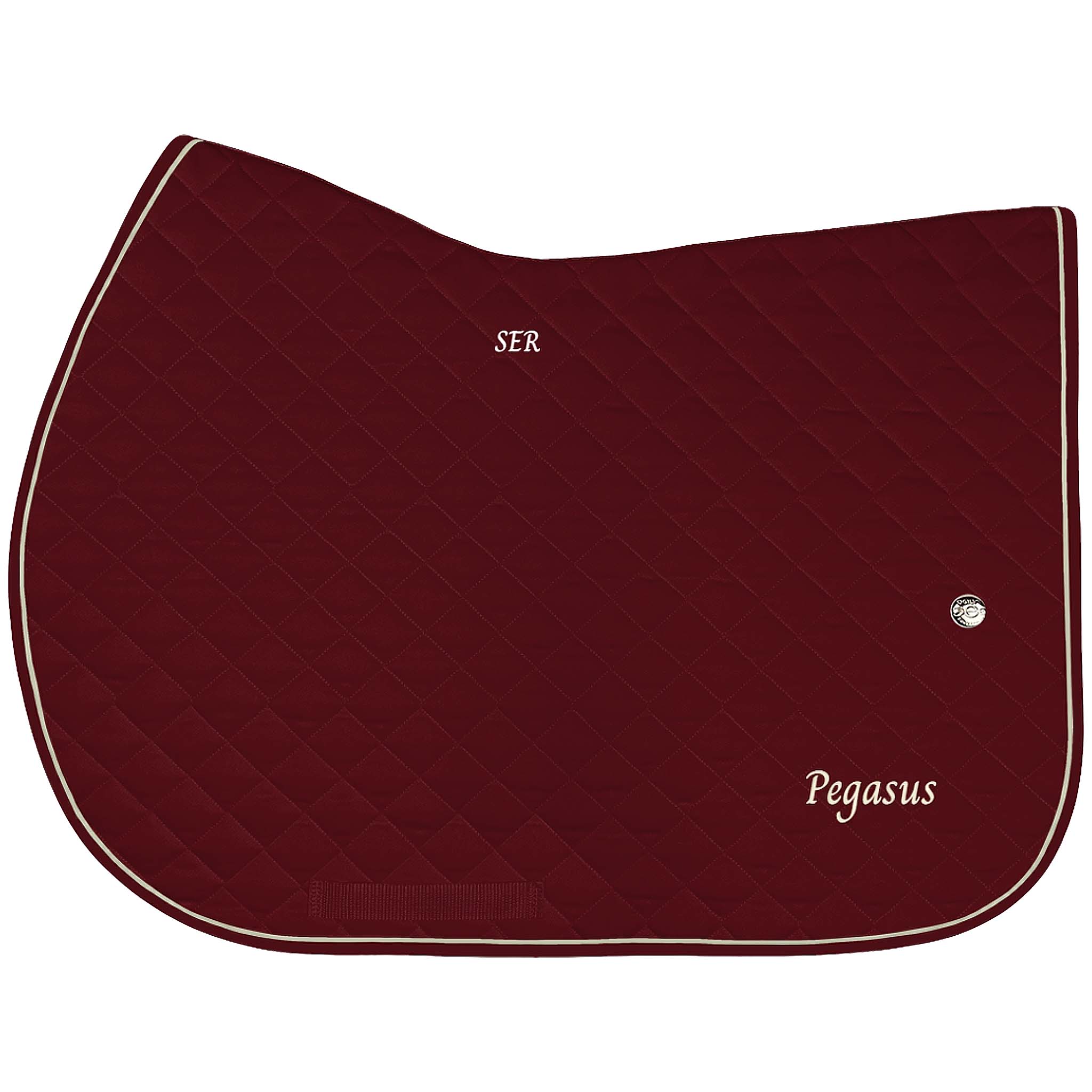 Custom Jump Profile Pad – Ogilvy Equestrian